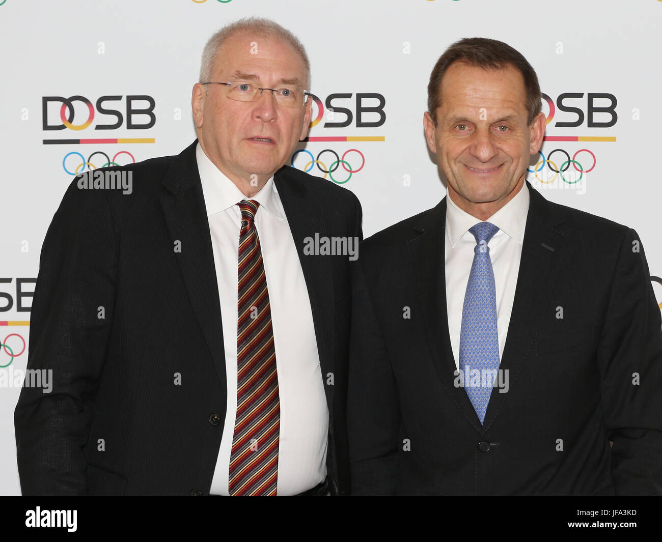 Alfons Hörmann and Dr. Michael Vesper Stock Photo - Alamy