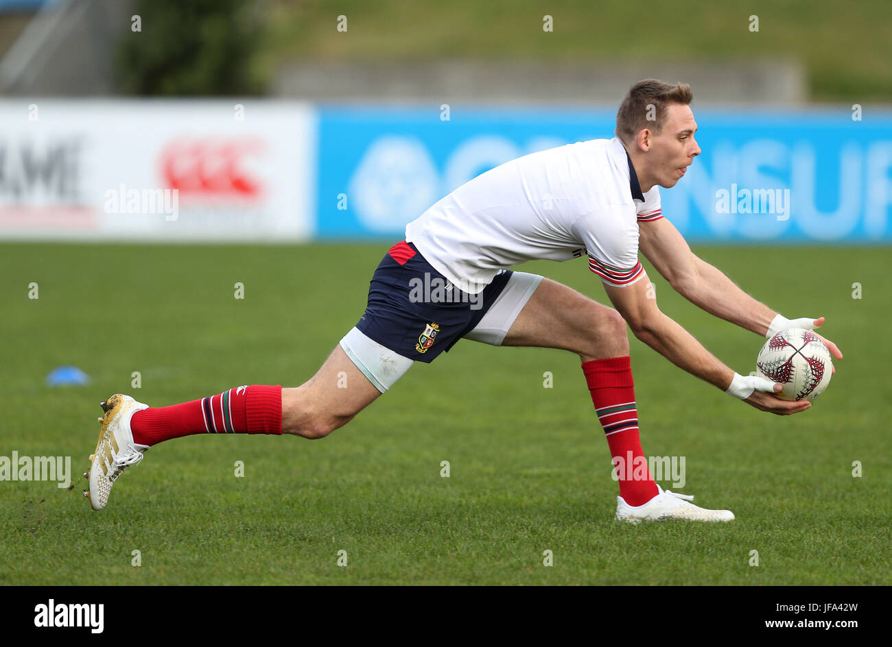 British and Irish Lions Liam Williams during the captain's run at the ...