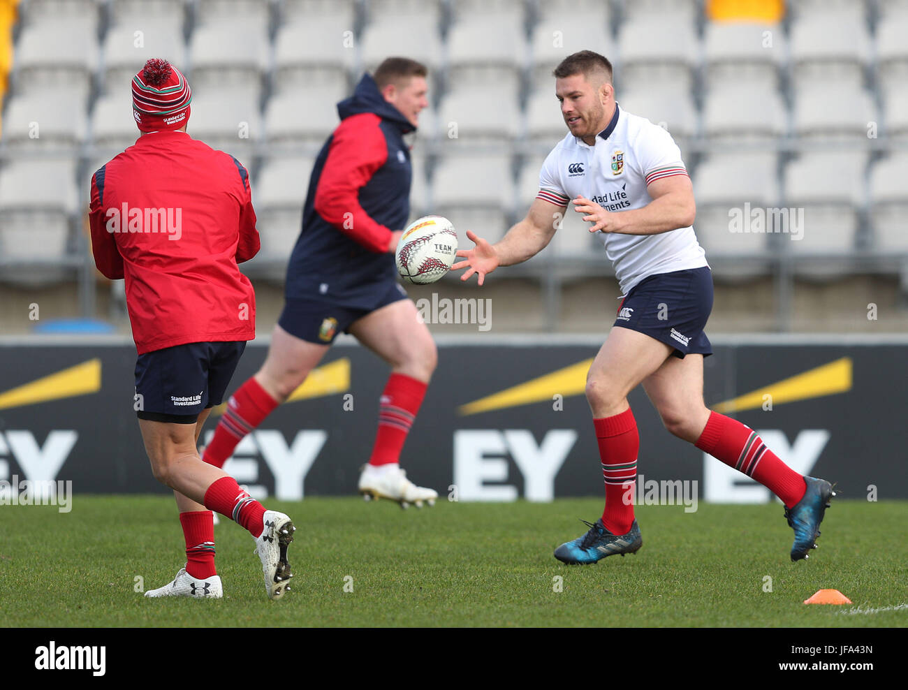 British and Irish Lions Sean O'Brien during the captain's run at the ...