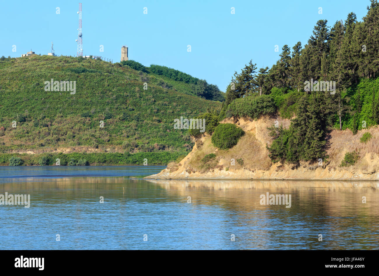 Narta Lagoon, Vlore, Albania Stock Photo - Alamy