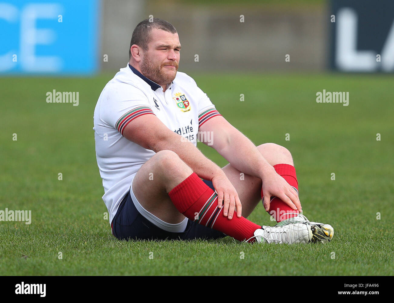 British and Irish Lions Jack McGrath during the captain's run at the ...