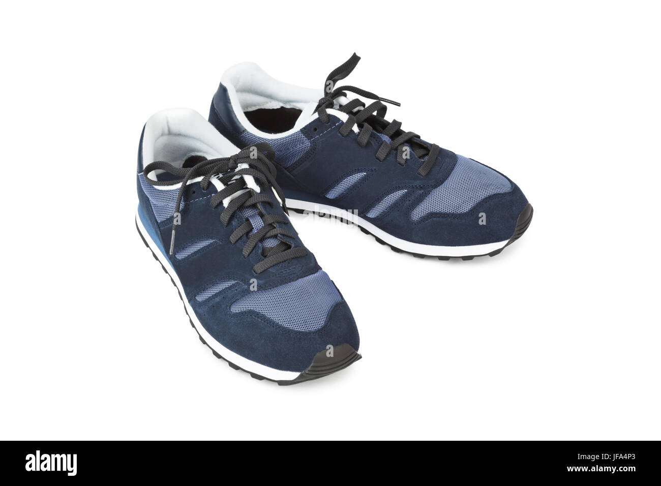 Blue sneakers hi-res stock photography and images - Alamy
