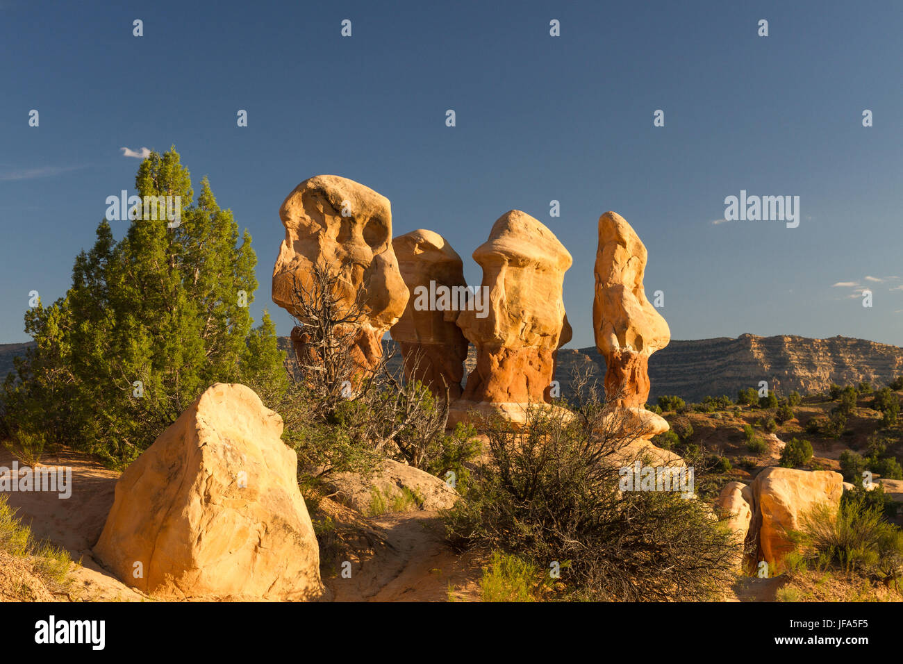 Devils Garden 28 Stock Photo - Alamy