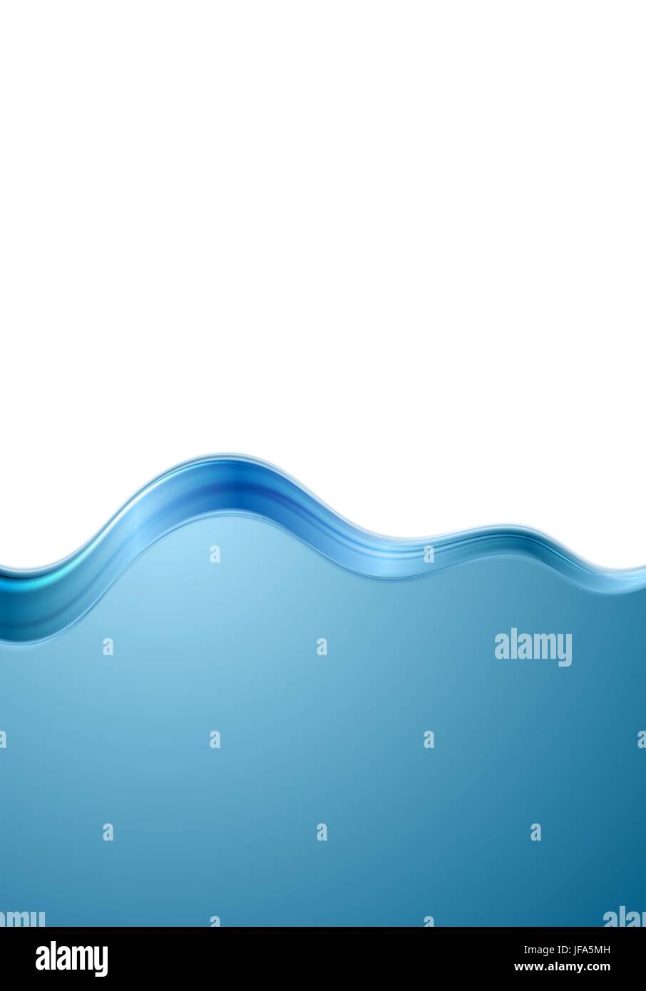 Abstract blue white wavy background Stock Photo - Alamy