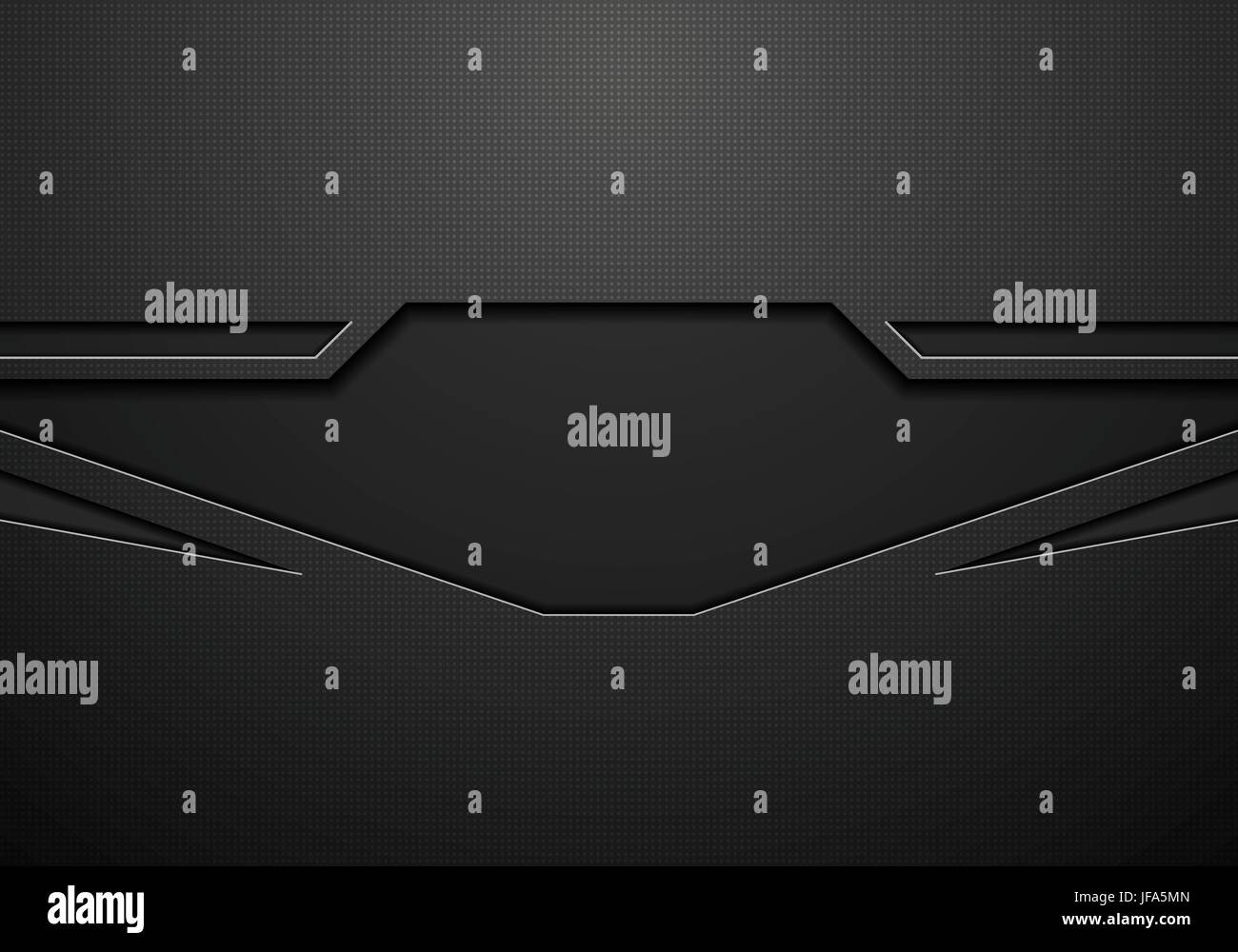 Abstract black technology concept design Stock Photo - Alamy