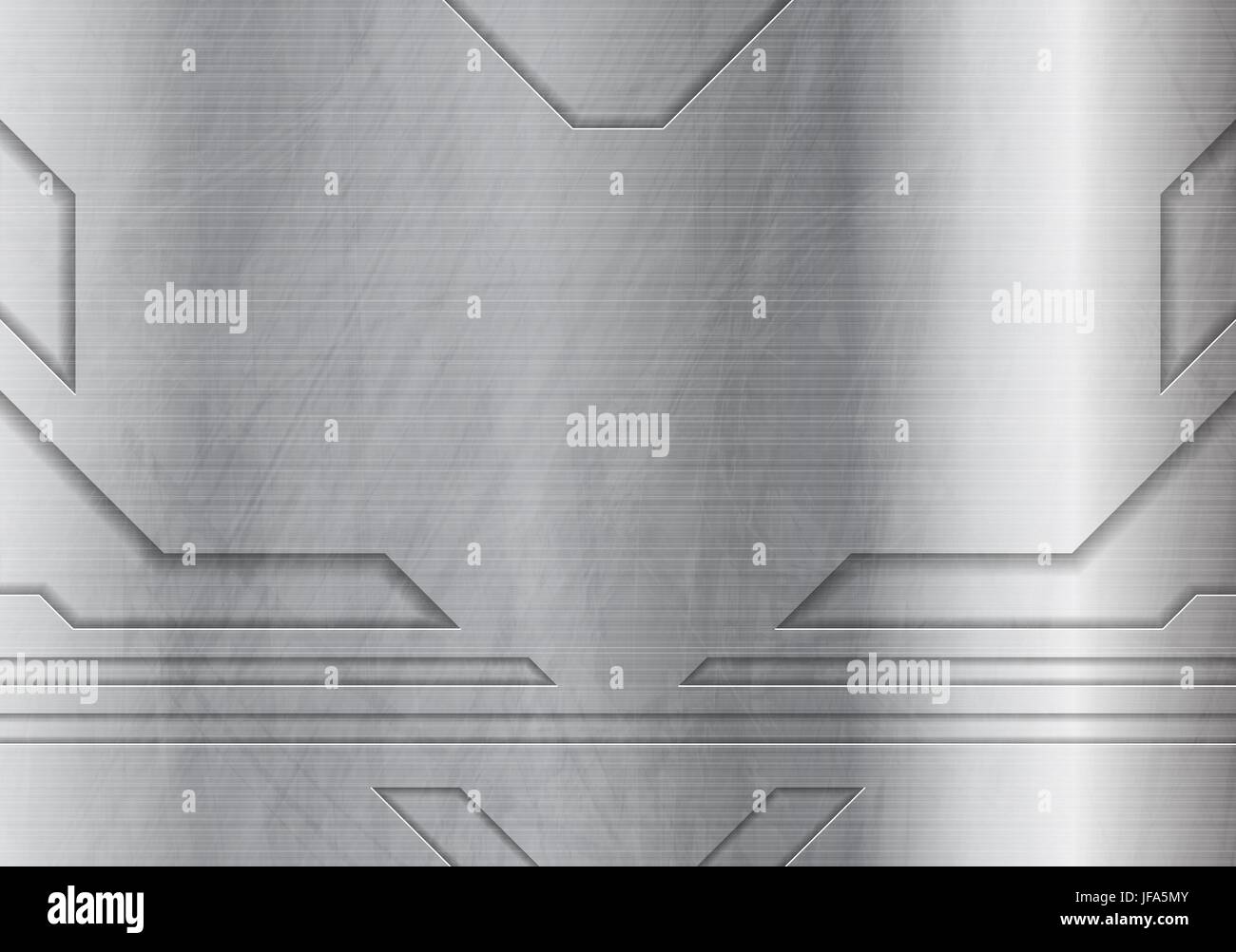 Tech grunge metallic background Stock Photo - Alamy