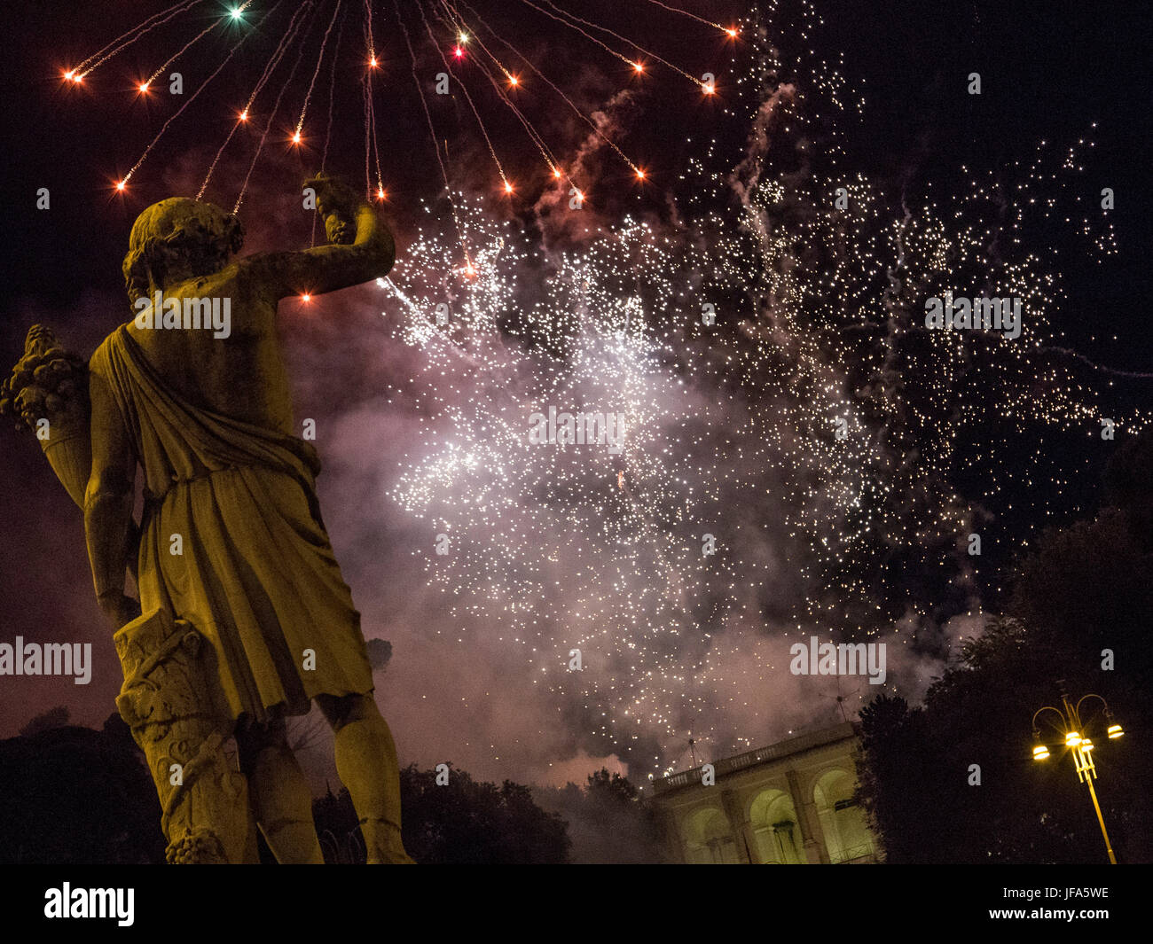 Rome, Italy. 29th June, 2017. Piazza del Popolo the traditional ...
