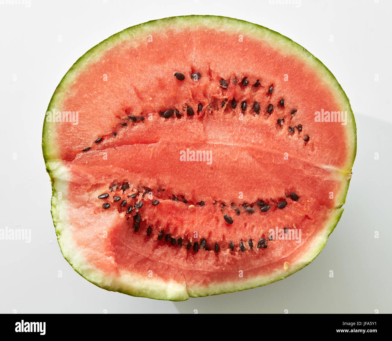 Juicy watermelon cross section close up hi-res stock photography and ...