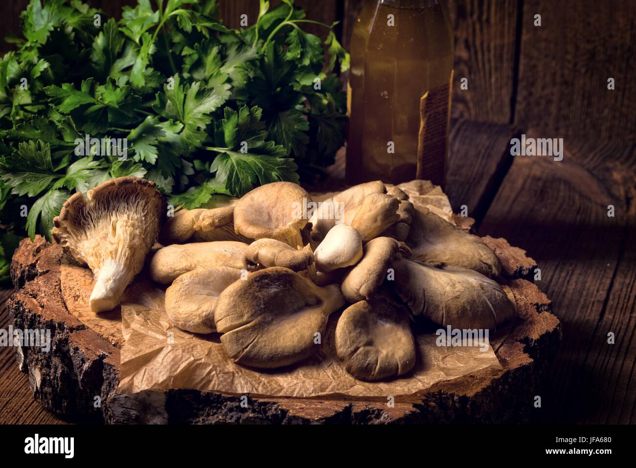 Austern pilz hi-res stock photography and images - Alamy