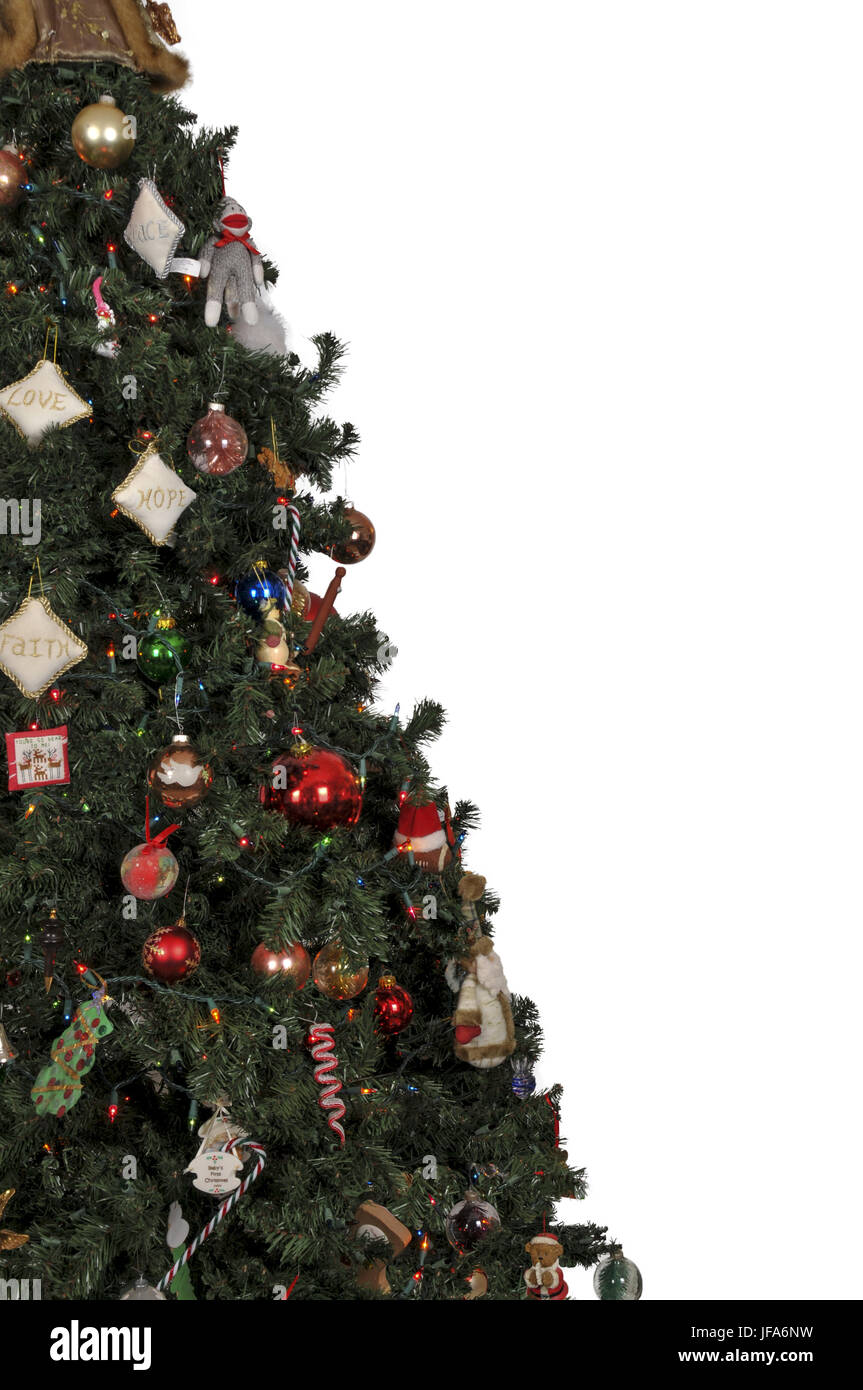 Holiday Christmas Tree Stock Photo - Alamy
