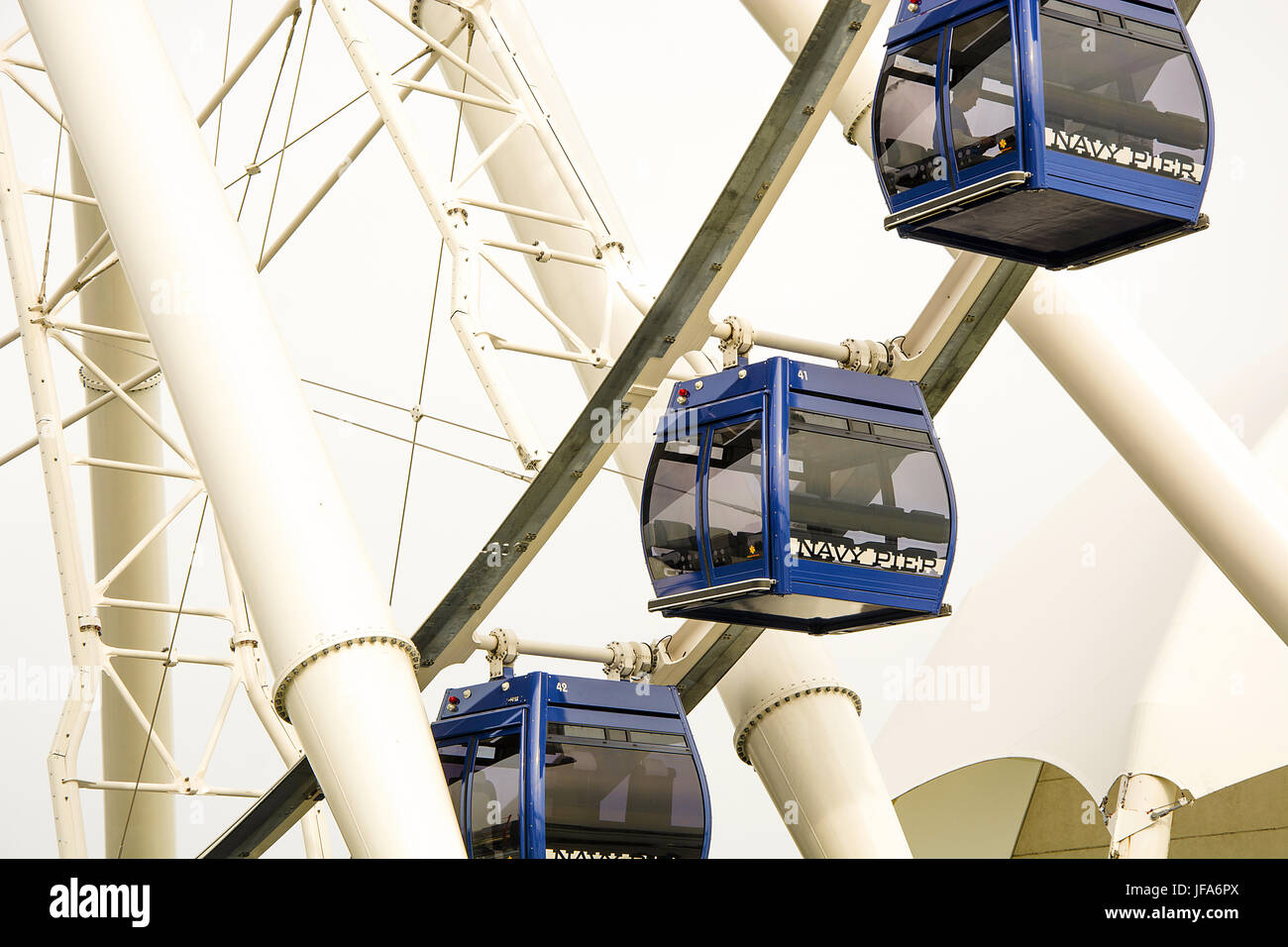 Chicago panoramic Wheel Stock Photo - Alamy