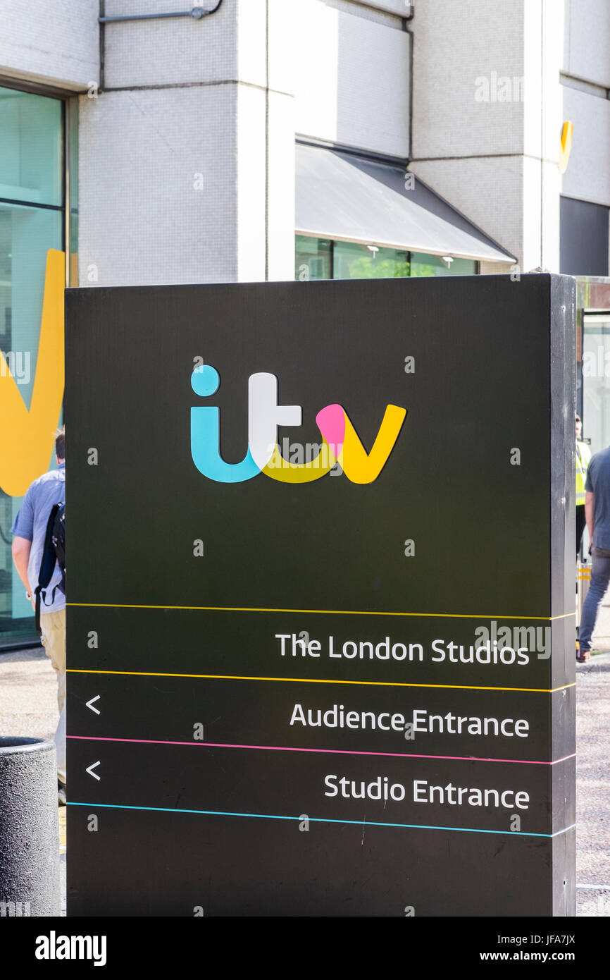 ITV London Studios, Southbank, London, England, U.K Stock Photo - Alamy