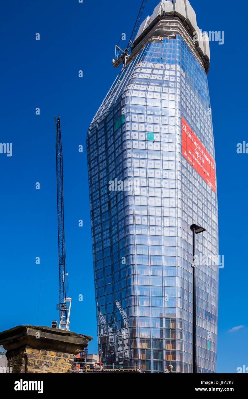 One Blackfriars is mixed-use development under construction at Bankside ...