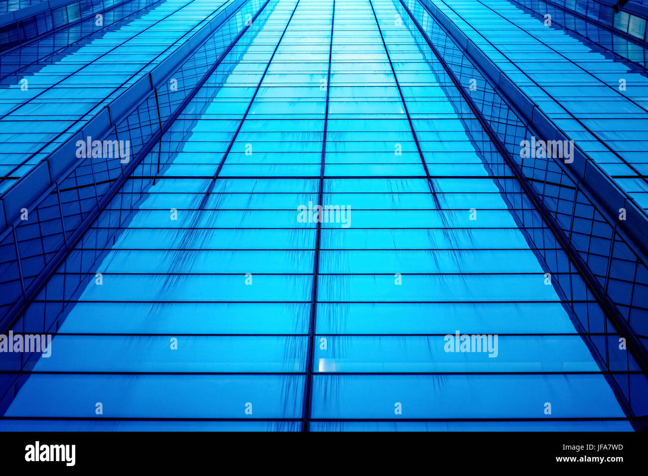 Commercial buildings at night in Hong Kong Stock Photo - Alamy