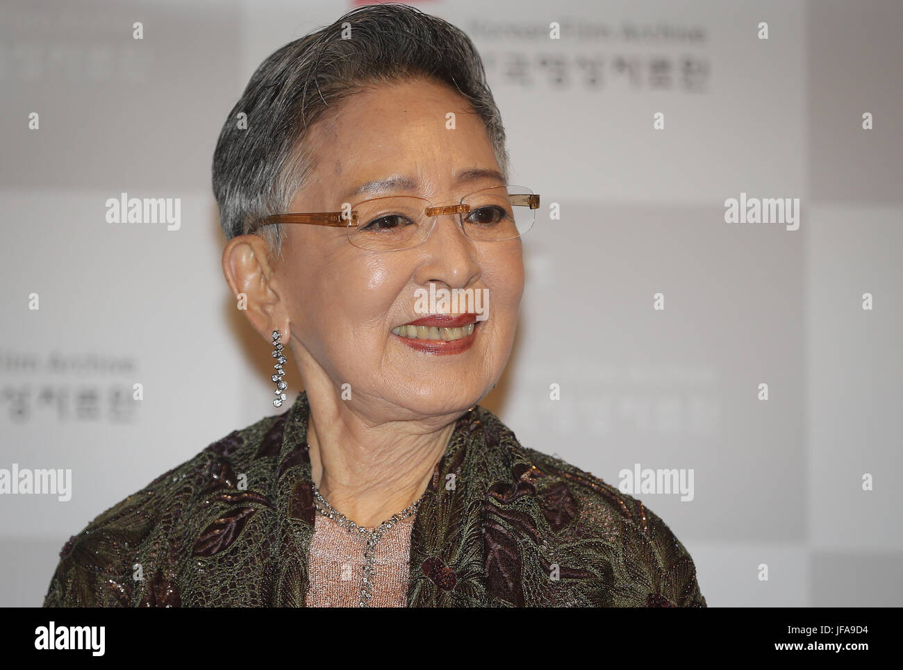 S. Korean actress Kim Ji-mi South Korean actress Kim Ji-mi poses for a ...