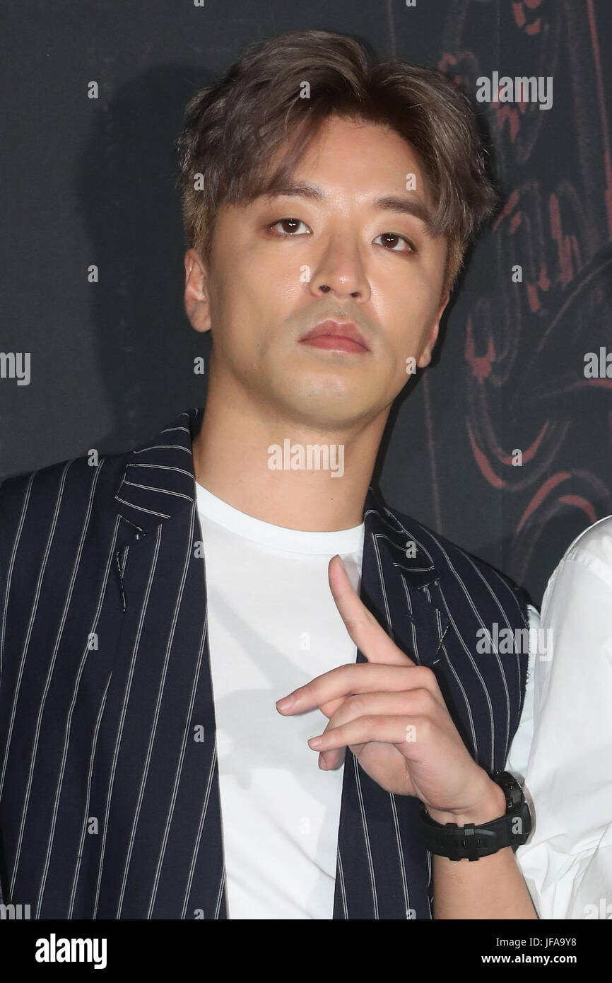 S. Korean rapper Bizzy South Korean rapper Bizzy poses for a photo ...