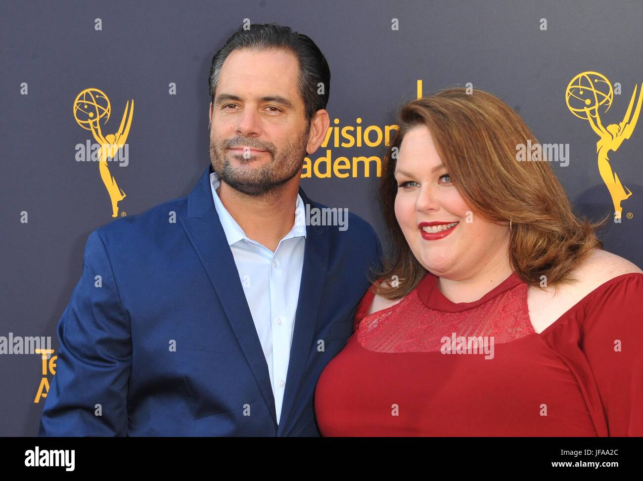 Los Angeles, CA, USA. 29th June, 2017. Chrissy Metz, Josh Stancil at ...
