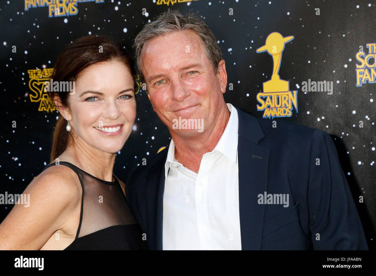 Burbank, CA. 28th June, 2017. Susan Walters, Linden Ashby at arrivals ...
