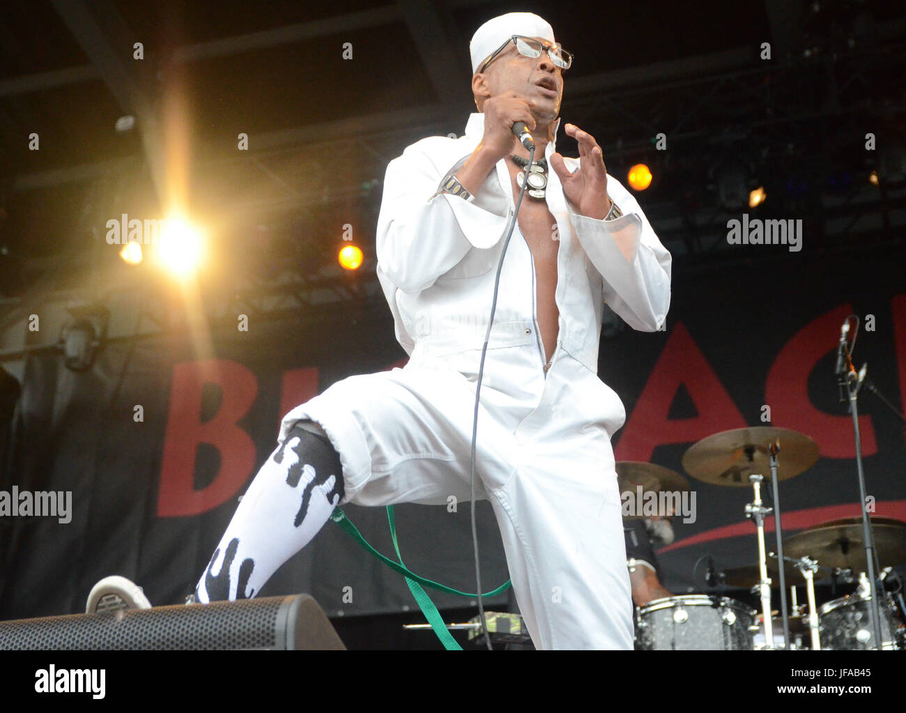 Milwaukee, Wisconsin, USA. 29th June, 2017. Lead singer Angelo Moore of ...