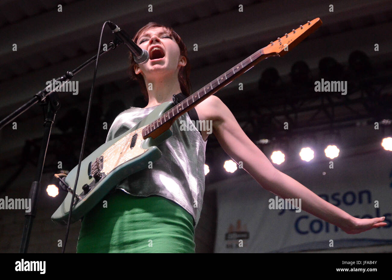 Milwaukee, Wisconsin, USA. 29th June, 2017. Lead singer Lydia Night of ...