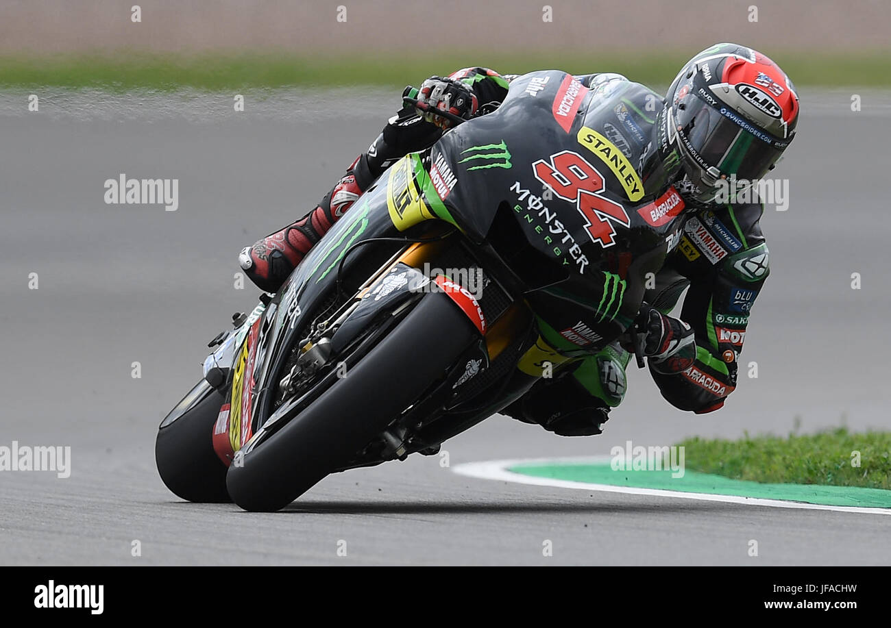 Hohenstein-Enstthal, Germany. 30th June, 2017. German MotoGP driver ...