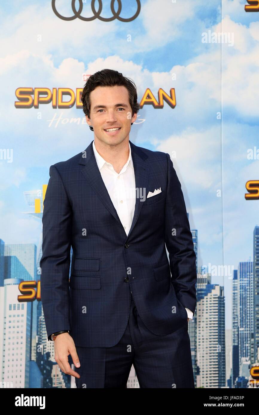 Ian Harding at arrivals for SPIDER-MAN: HOMECOMING Premiere, TCL ...