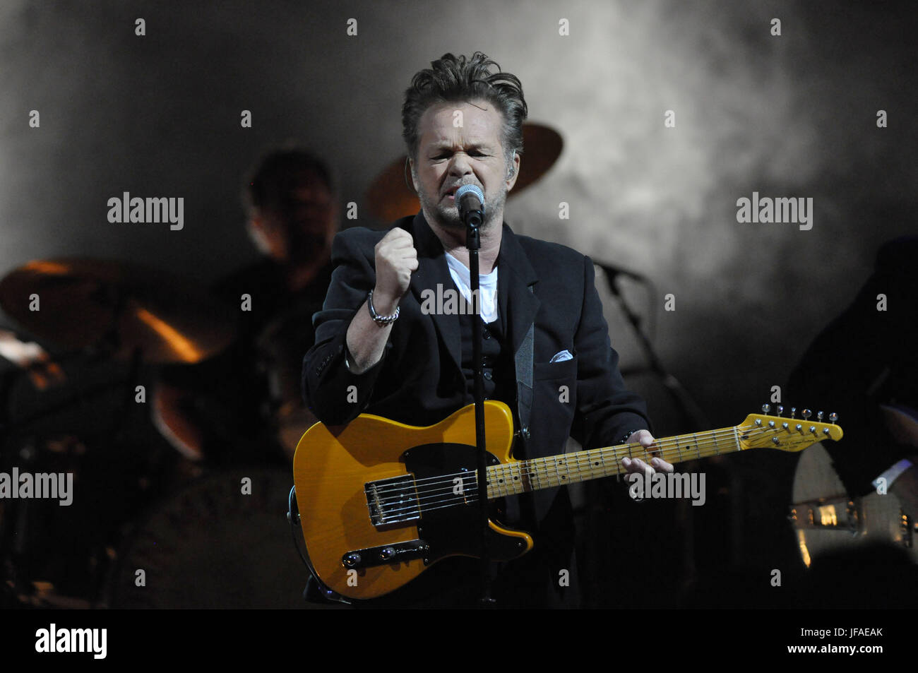 June 28, 2017 - Cary, Nc, USA - Singer JOHN MELLENCAMP performing at ...