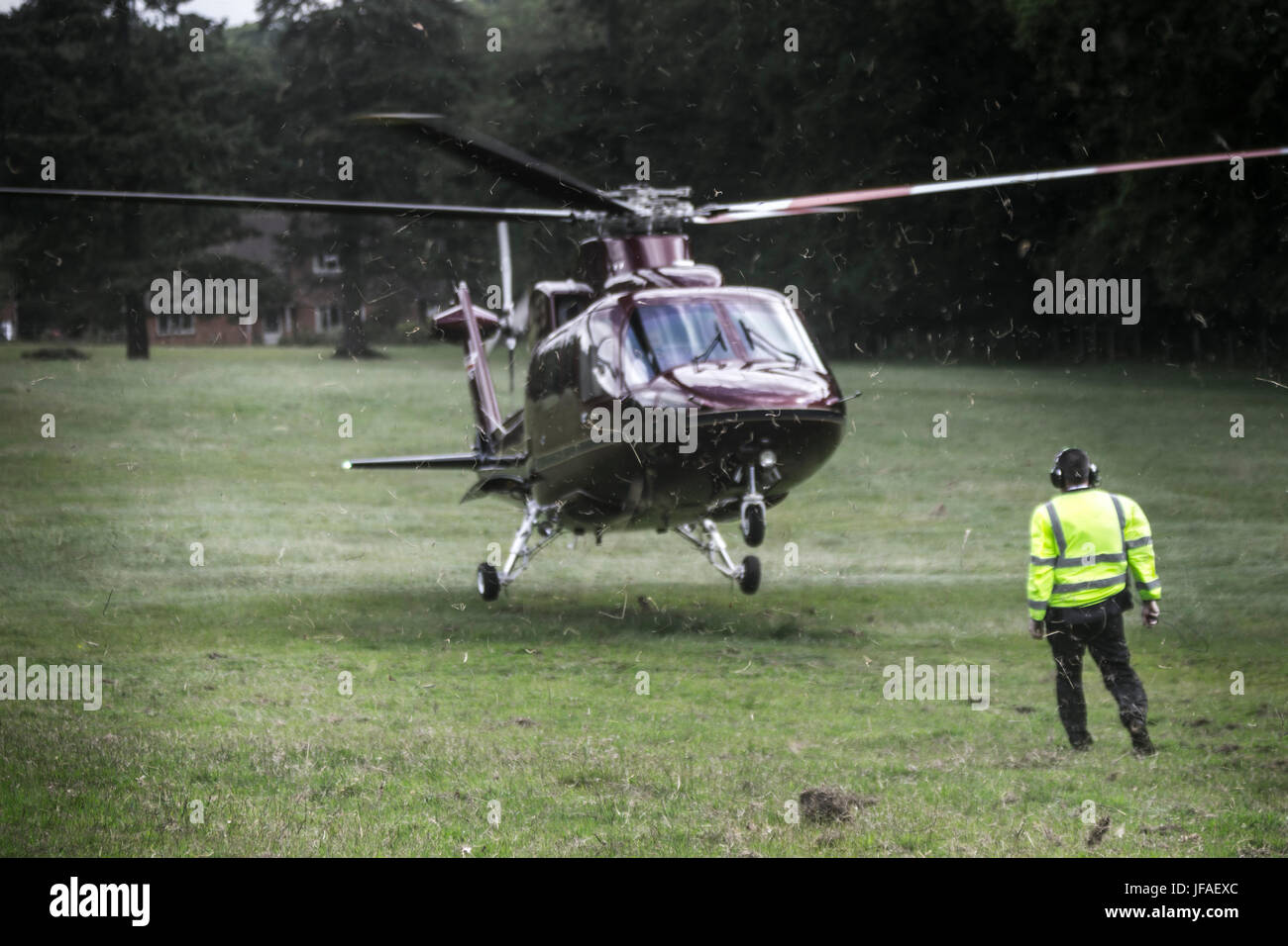 The queens helicopter flight hi-res stock photography and images - Alamy