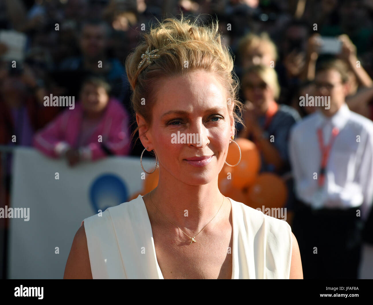 Karlovy Vary, Czech Republic. 30th June, 2017. American actress UMA ...