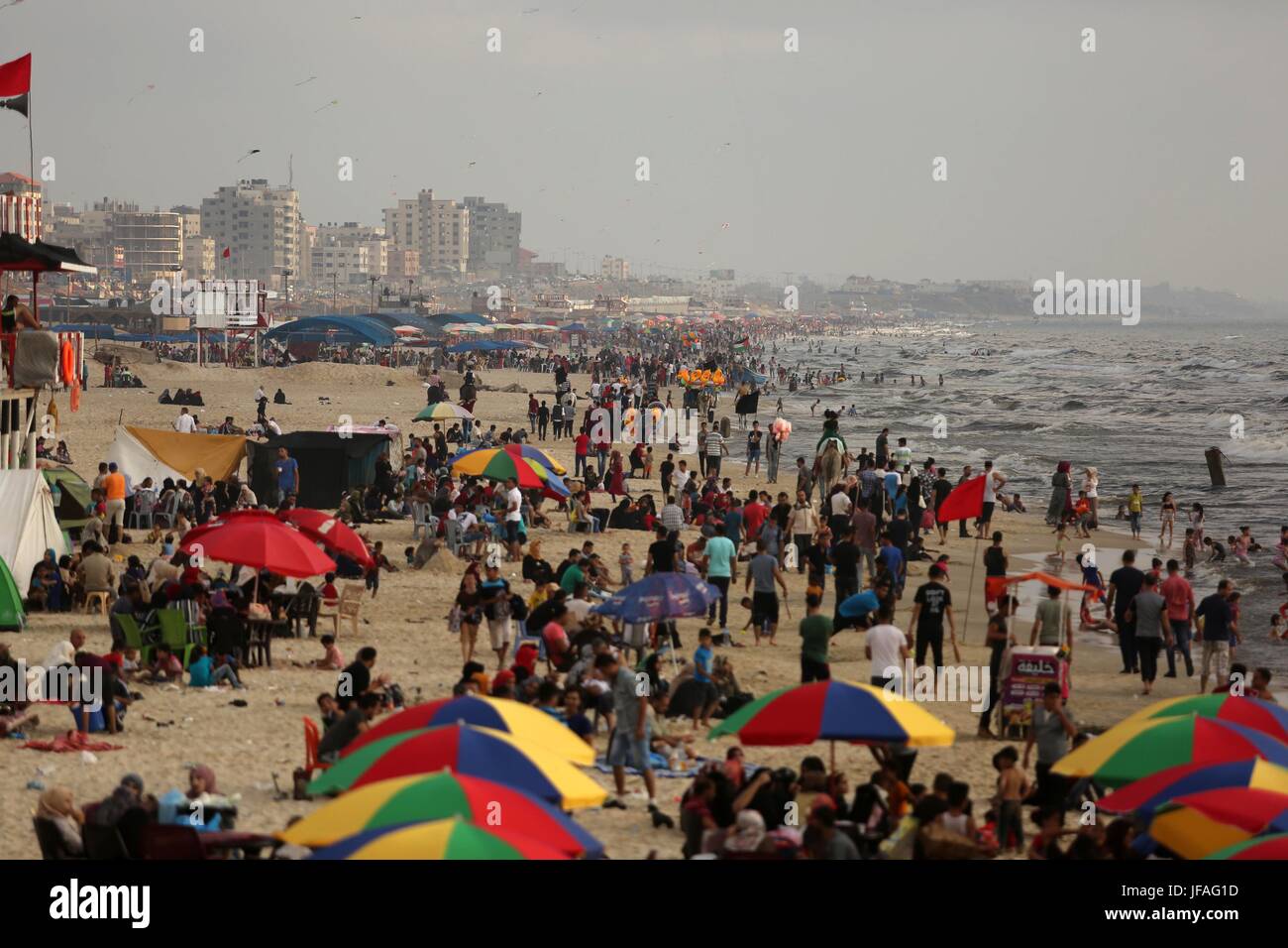 Gaza City, Gaza Strip, Palestinian Territory. 30th June, 2017 ...