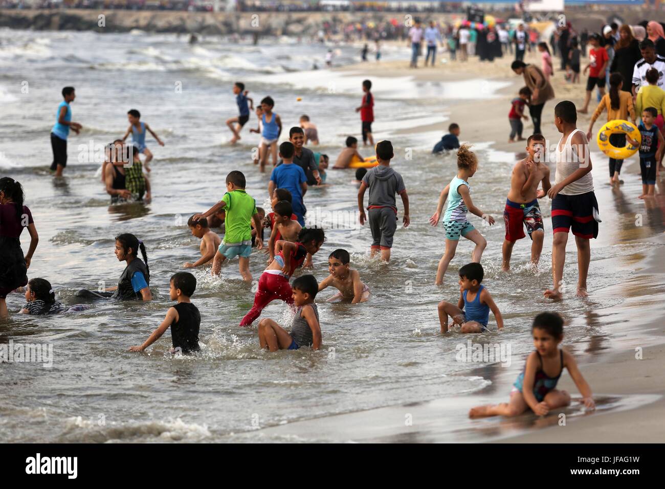 Gaza City, Gaza Strip, Palestinian Territory. 30th June, 2017 ...