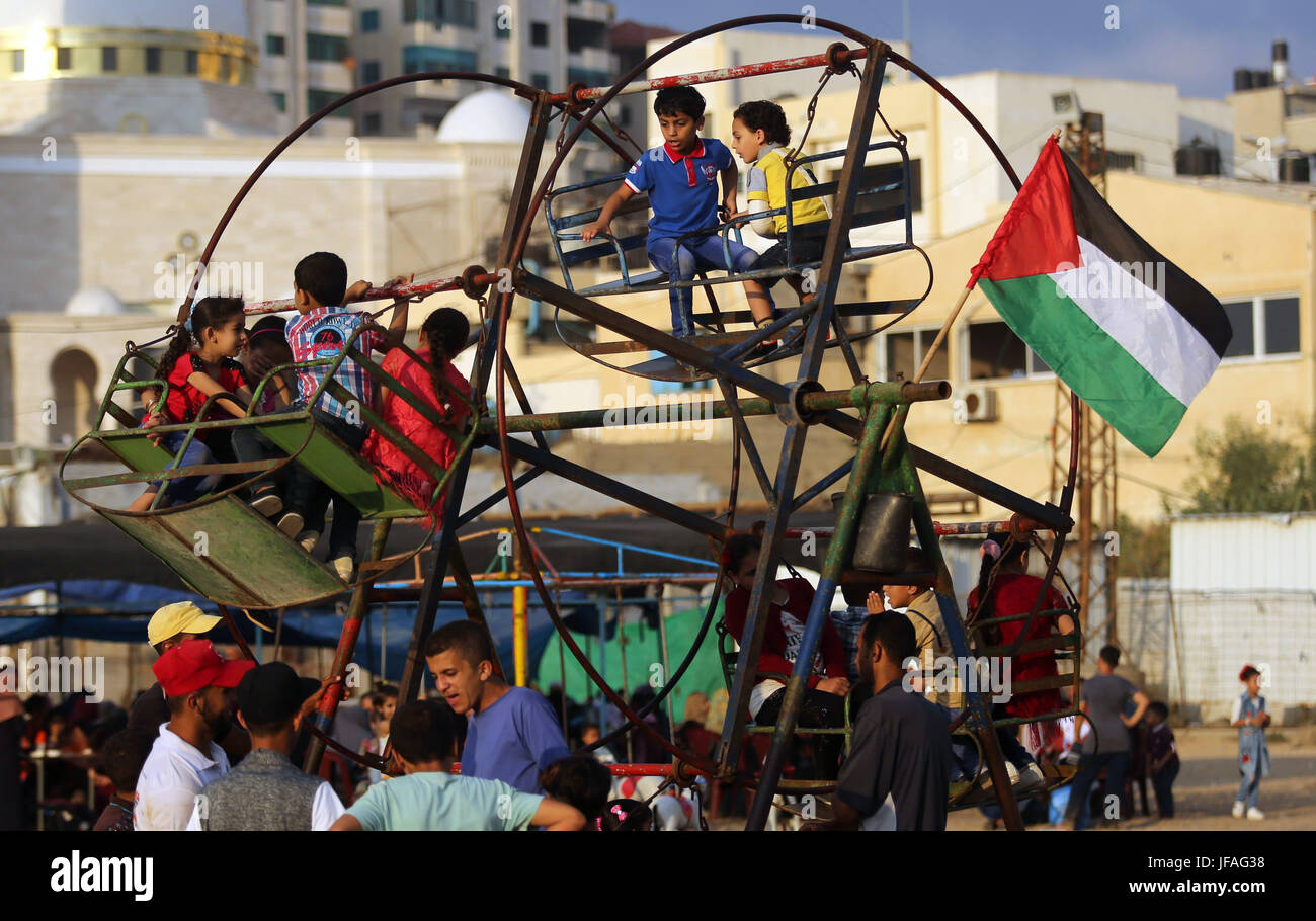 Gaza City, Gaza Strip, Palestinian Territory. 30th June, 2017 ...