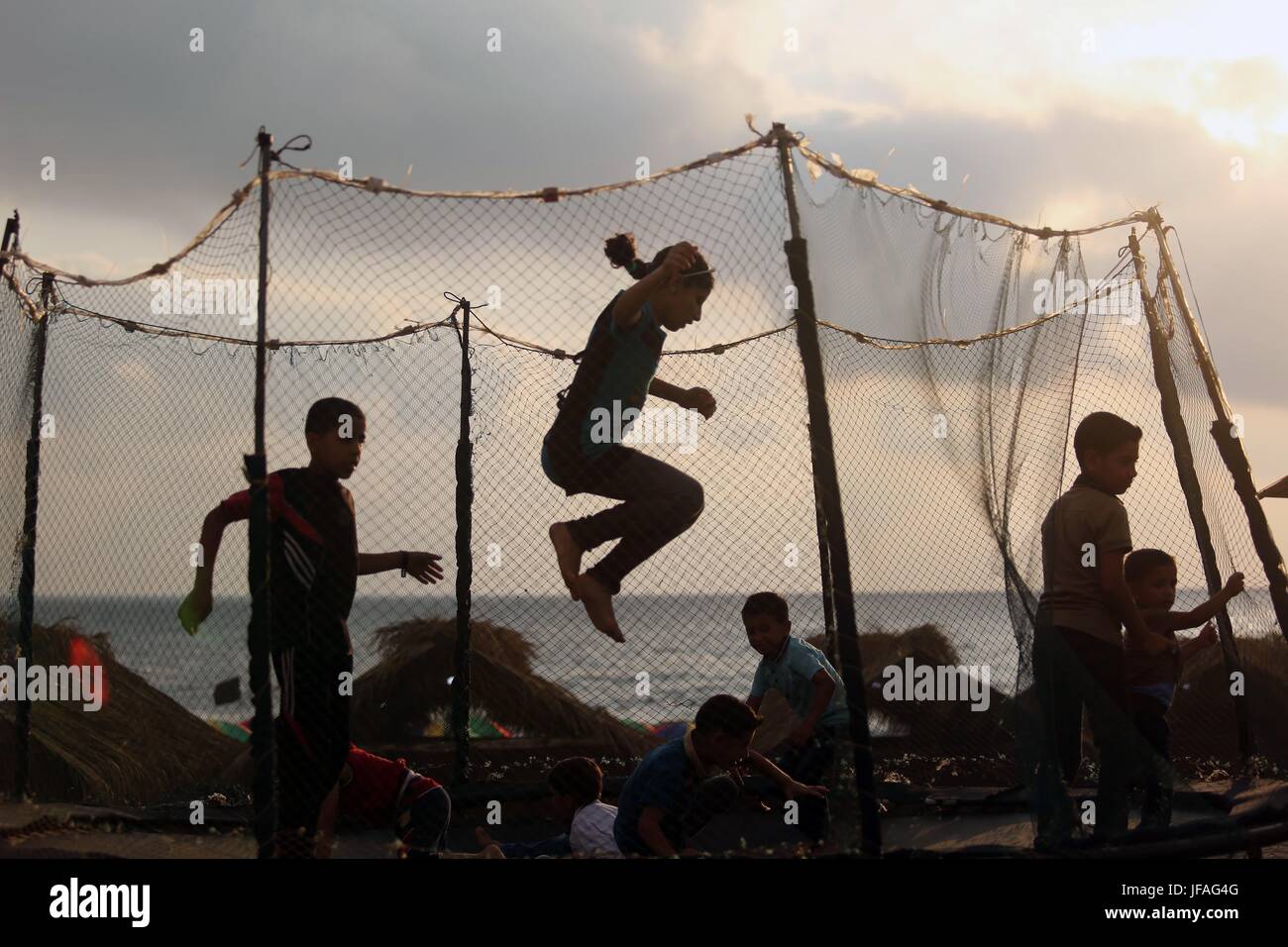 Gaza City, Gaza Strip, Palestinian Territory. 30th June, 2017 ...