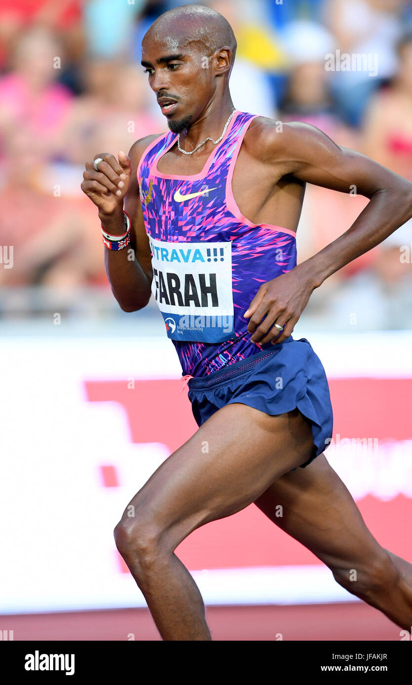 Mo Farah aka Mohamed Farah (GBR) wins the 10,000m in 27:12.09 during ...