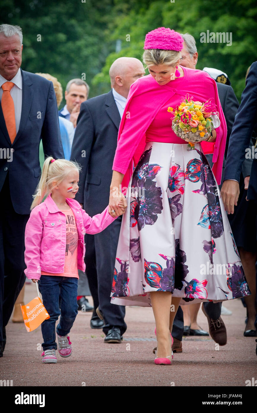 Flevoland, The Netherlands. 29th June, 2017. King Willem-Alexander and ...