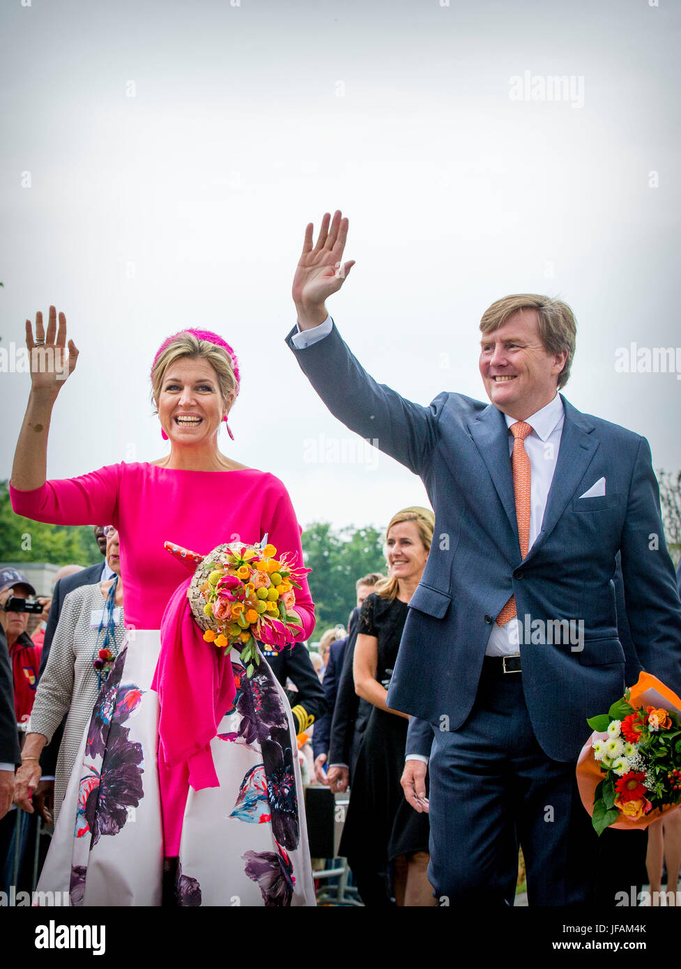 Flevoland, The Netherlands. 29th June, 2017. King Willem-Alexander and ...