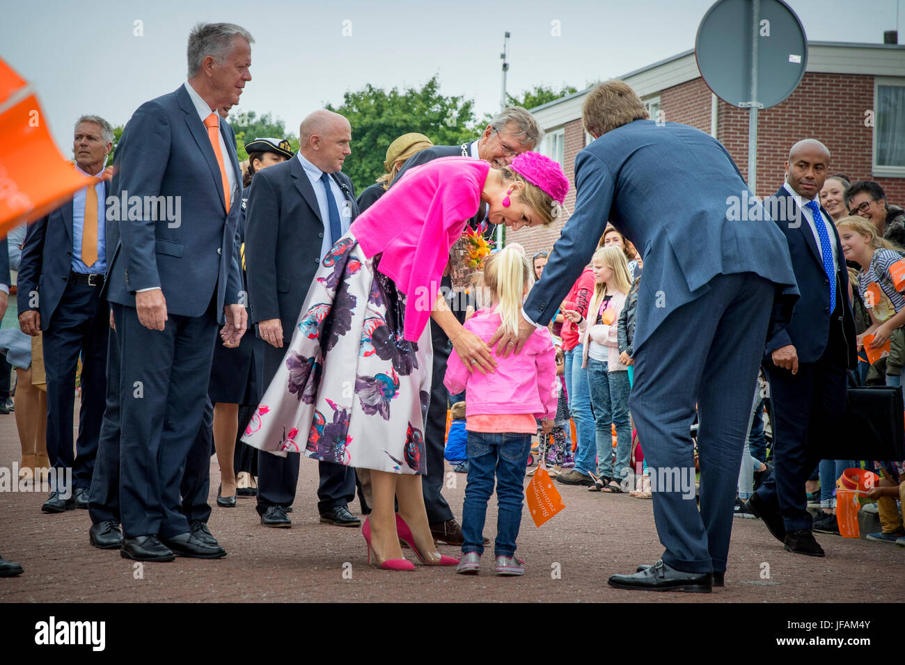 Flevoland, The Netherlands. 29th June, 2017. King Willem-Alexander and ...
