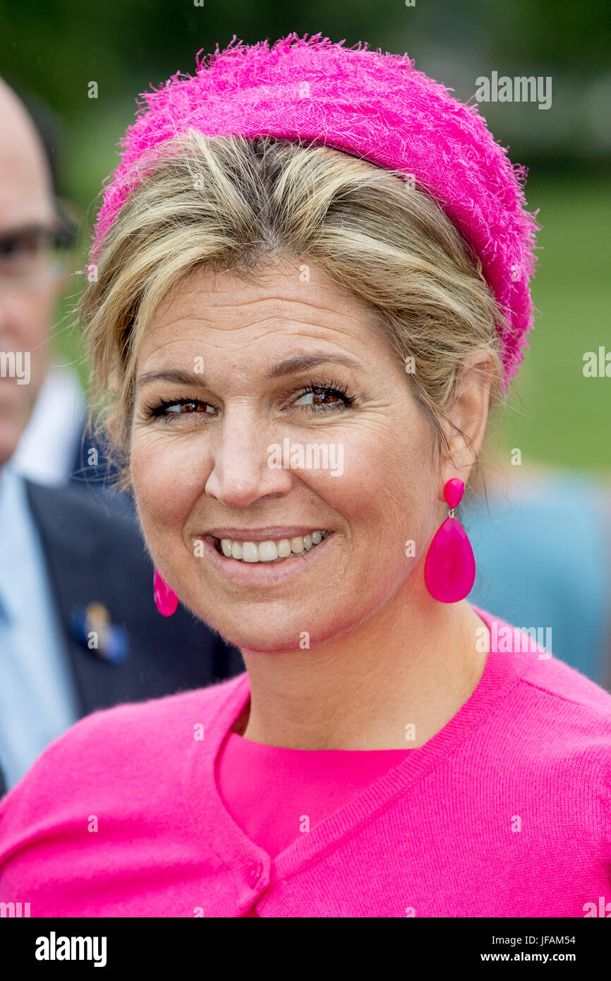 Flevoland, The Netherlands. 29th June, 2017. King Willem-Alexander and ...