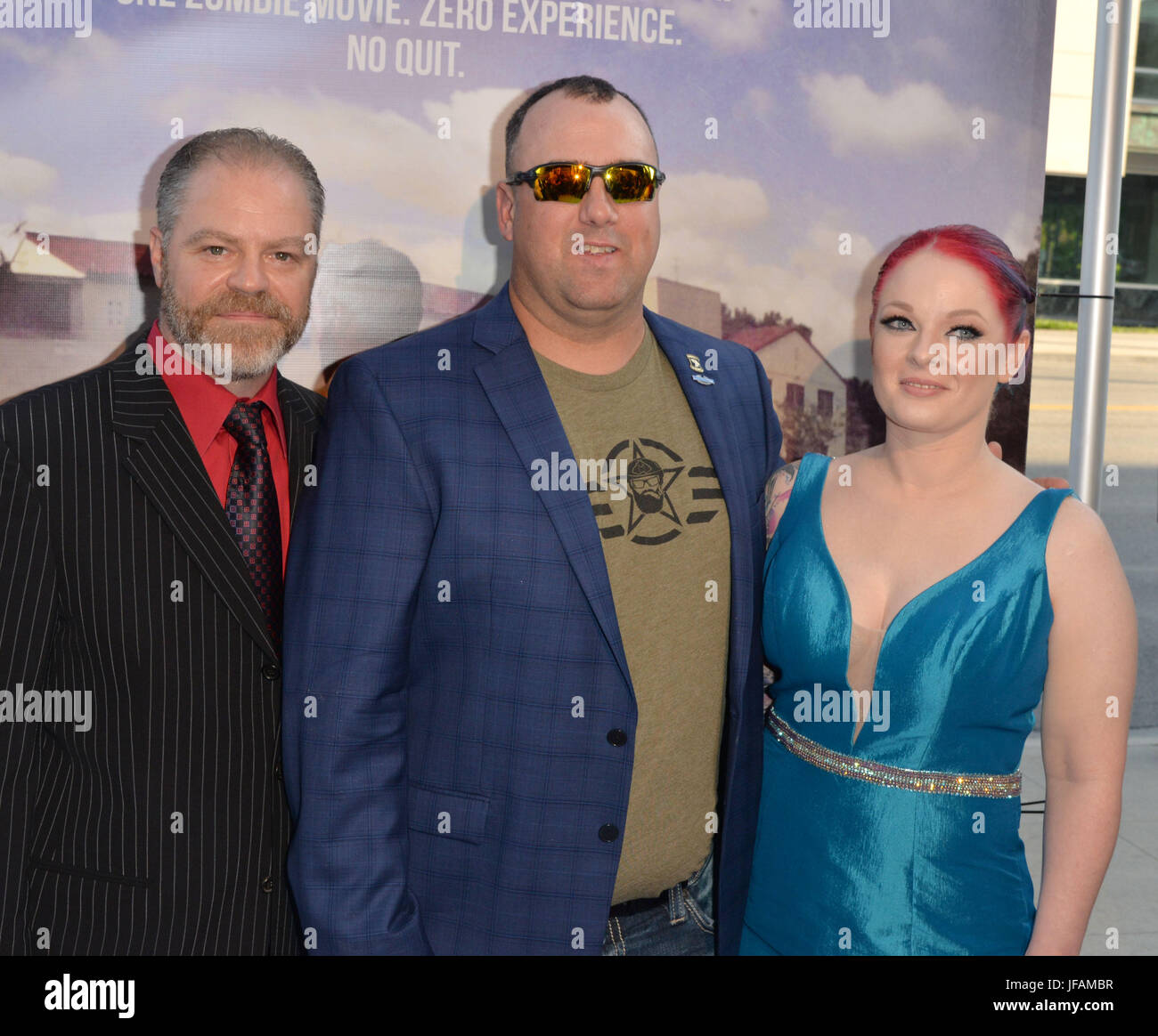 BEVERLY HILLS, CA June 30- George Patton, Scott Jansen, Michelle Jansen ...