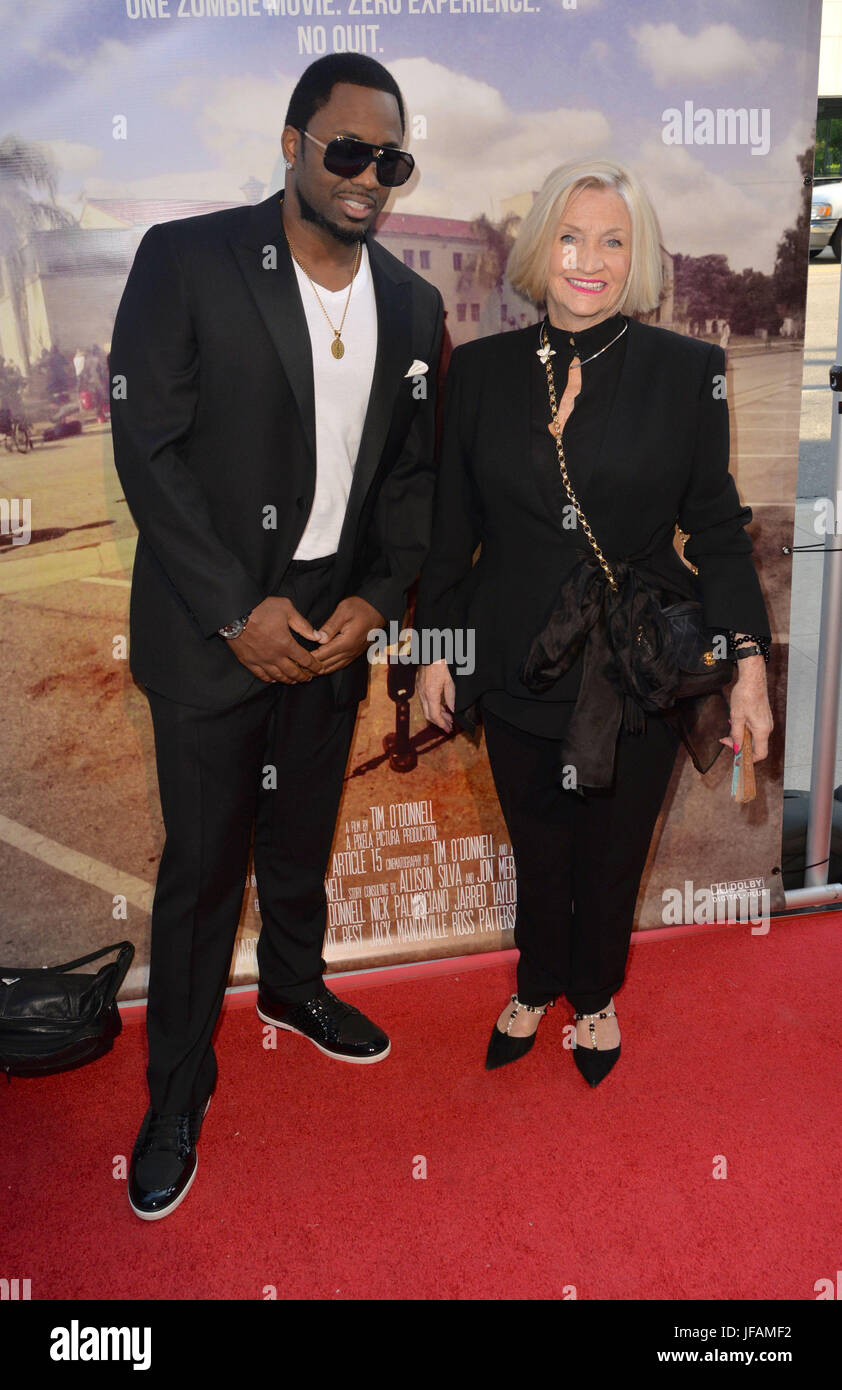 BEVERLY HILLS, CA June 30- Sir Lance, Julie Spatt at The World Premiere ...