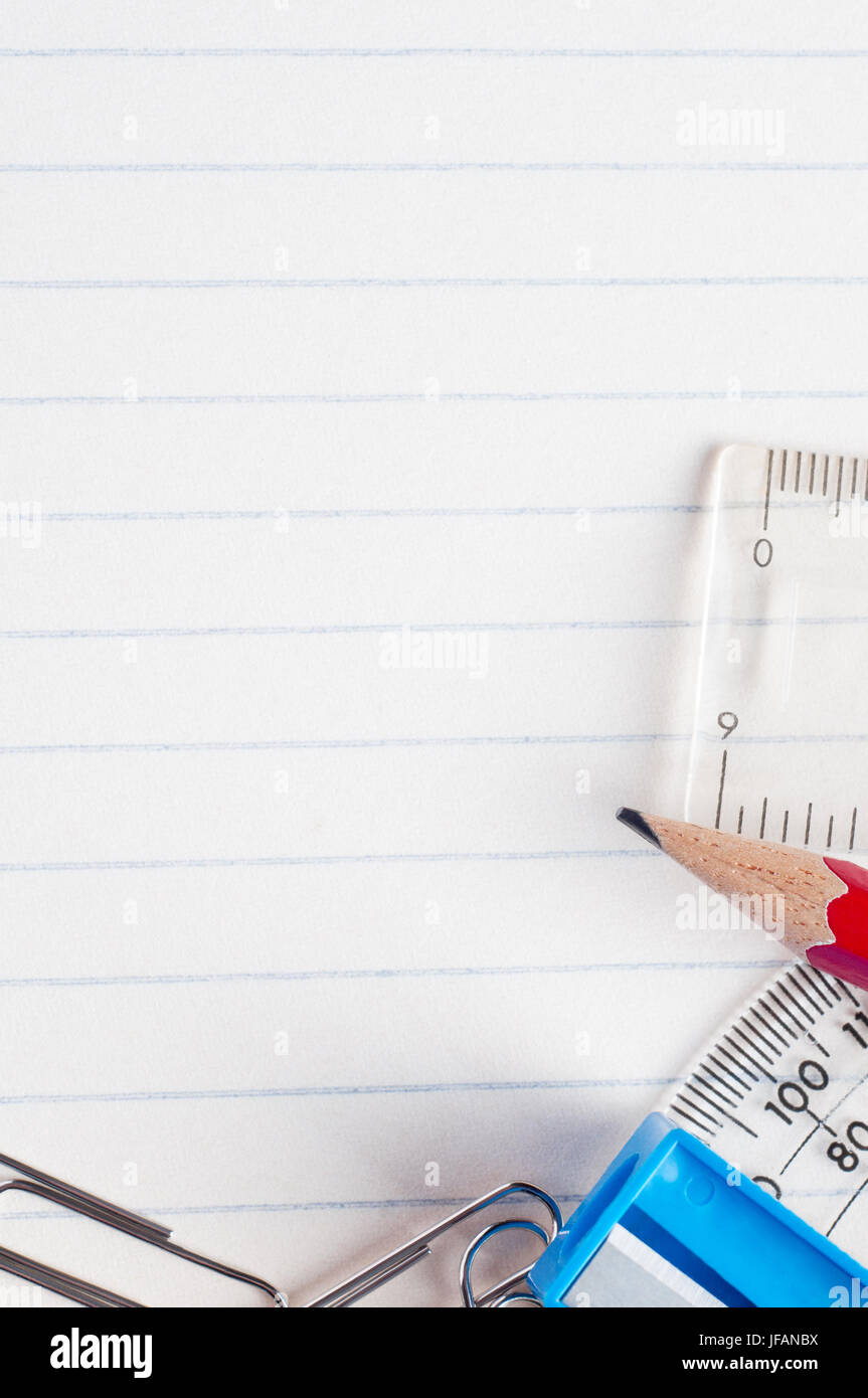Exercise book paper page lines hi-res stock photography and images - Alamy Exercise book paper page lines hi-res stock photography and images - Alamy