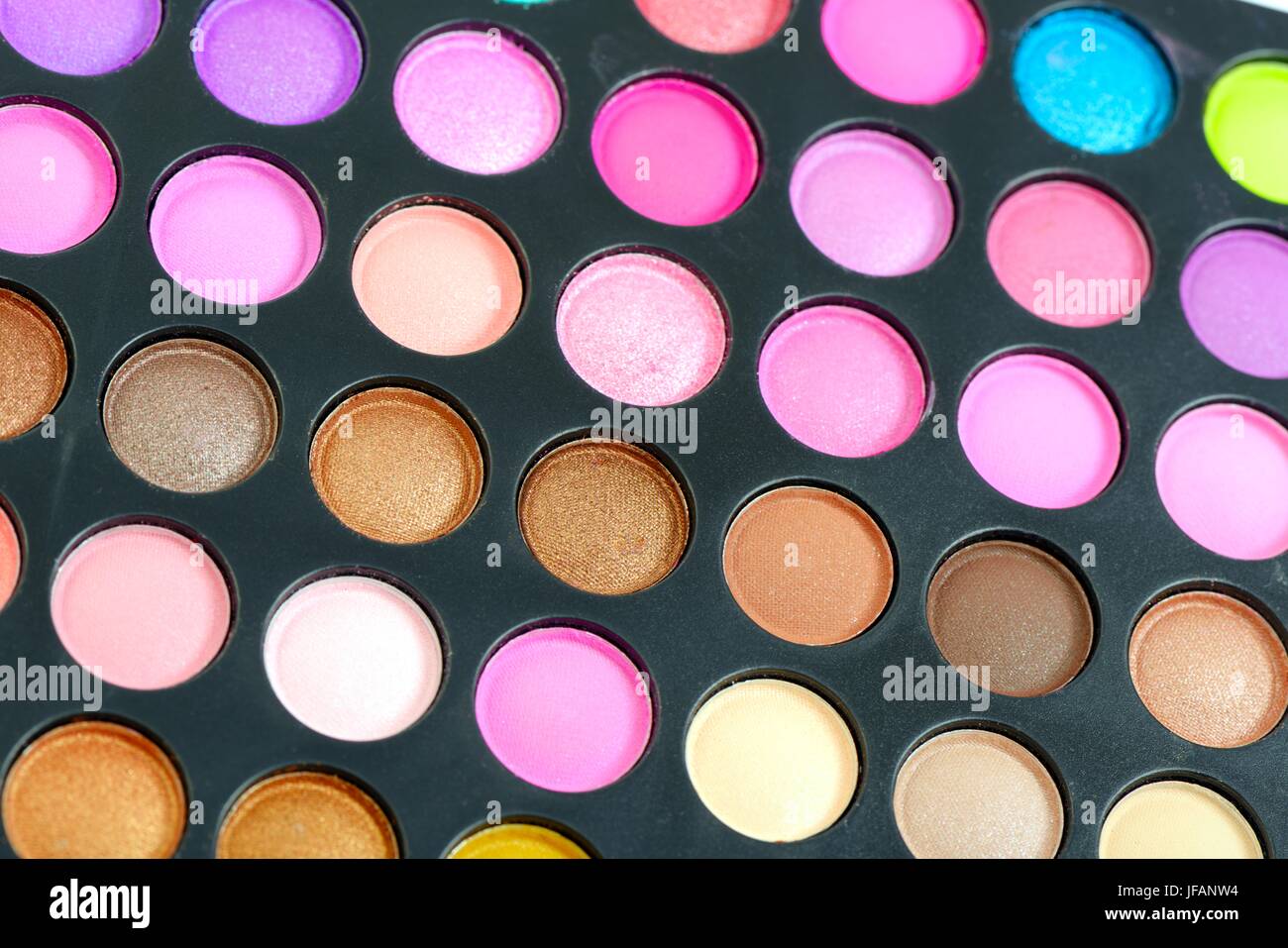 Colorful eyeshadow palette Stock Photo - Alamy