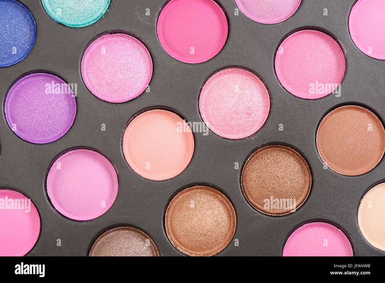 Colorful eyeshadow palette Stock Photo - Alamy