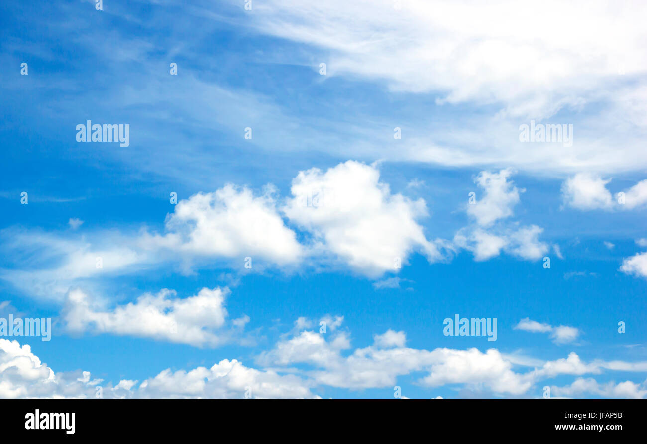 The vast blue sky and clouds sky Stock Photo - Alamy