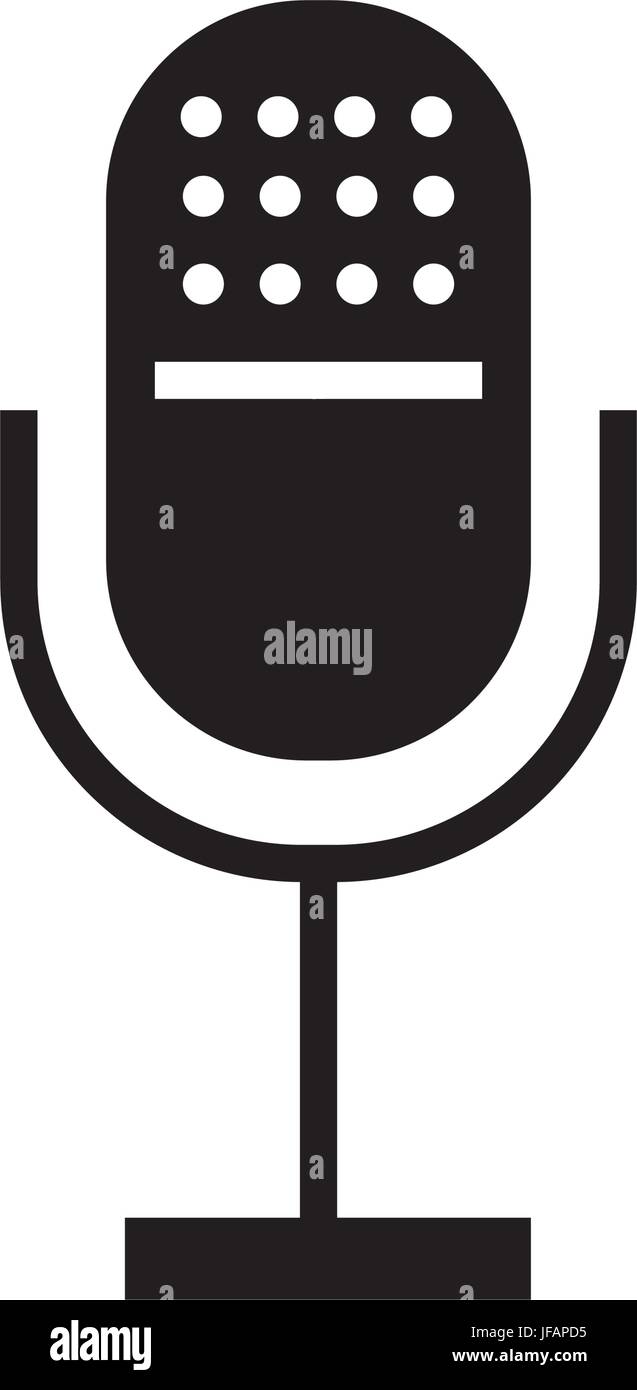 Professional microphone transmit Stock Vector Image & Art - Alamy