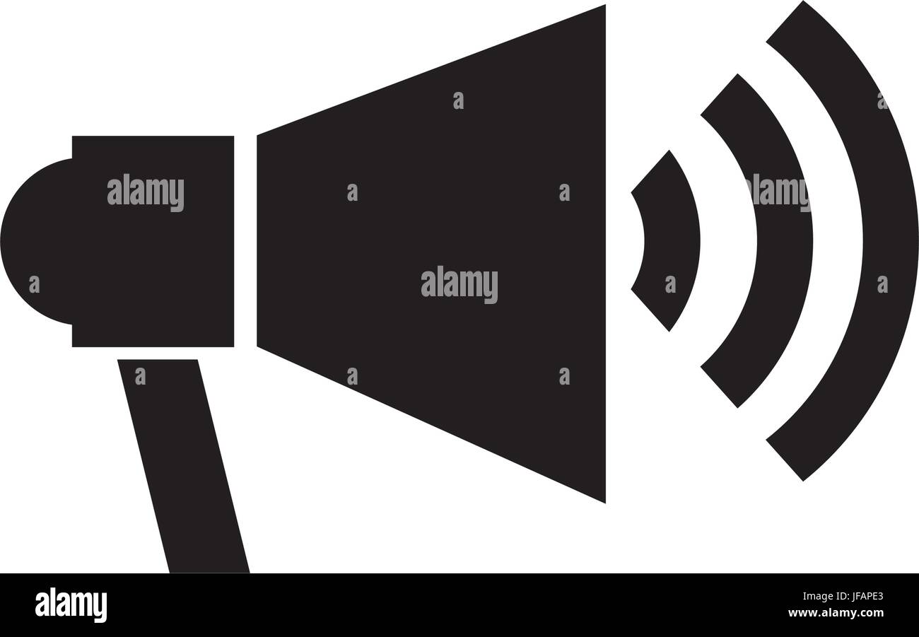 Megaphone talk person Stock Vector Image & Art - Alamy