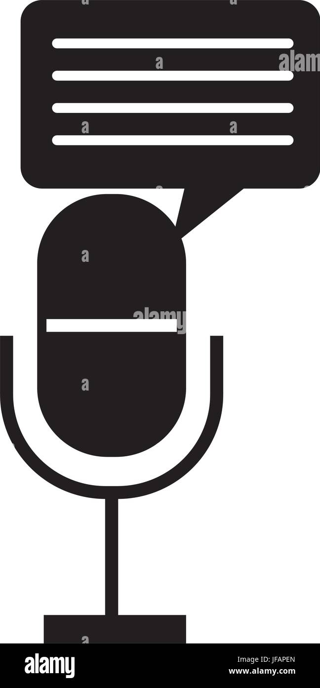 Professional microphone transmit Stock Vector Image & Art - Alamy