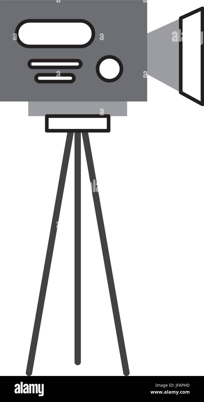 Professional recording camera Stock Vector Image & Art - Alamy