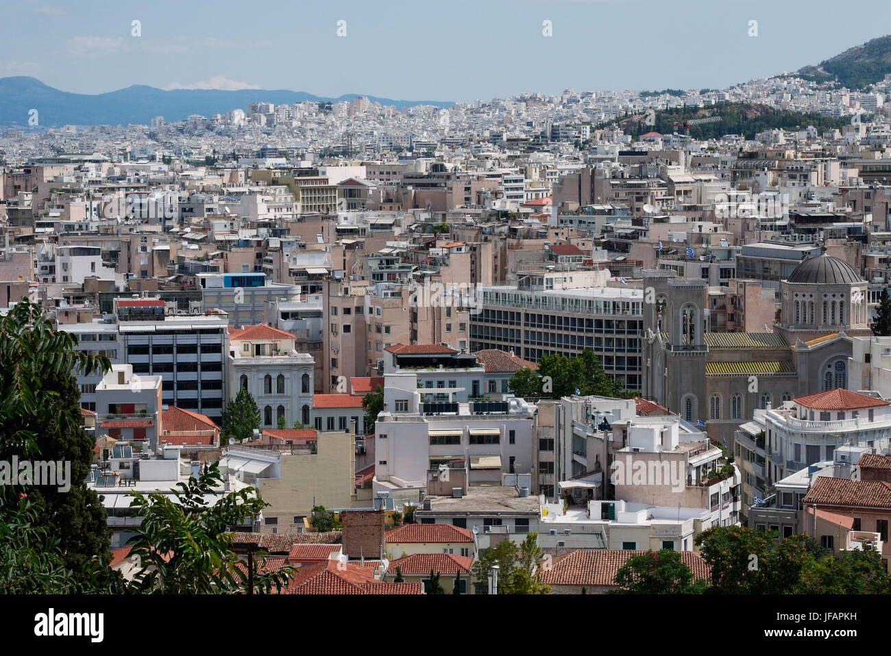 General view of Athens, Greece Stock Photo - Alamy