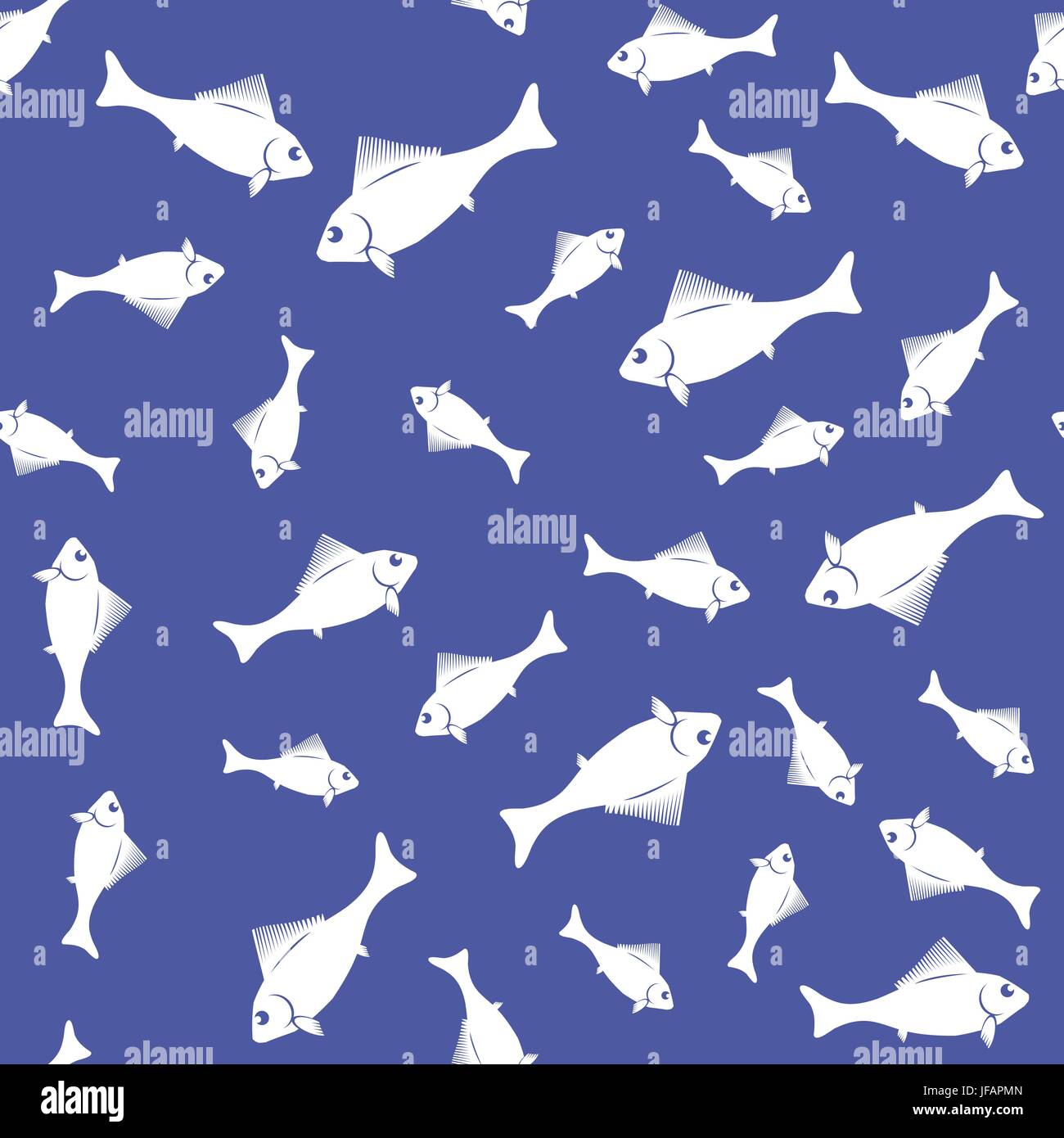 Fresh Fish Seamless Pattern Stock Vector Image & Art - Alamy